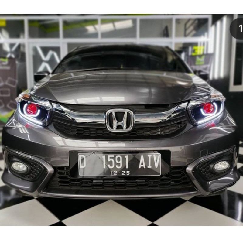 Jual lampu headlamp brio mobilio new custom projie | Shopee Indonesia