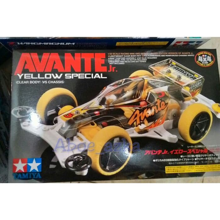 Jual Tamiya Avante Jr. Clear yellow Special | Shopee Indonesia