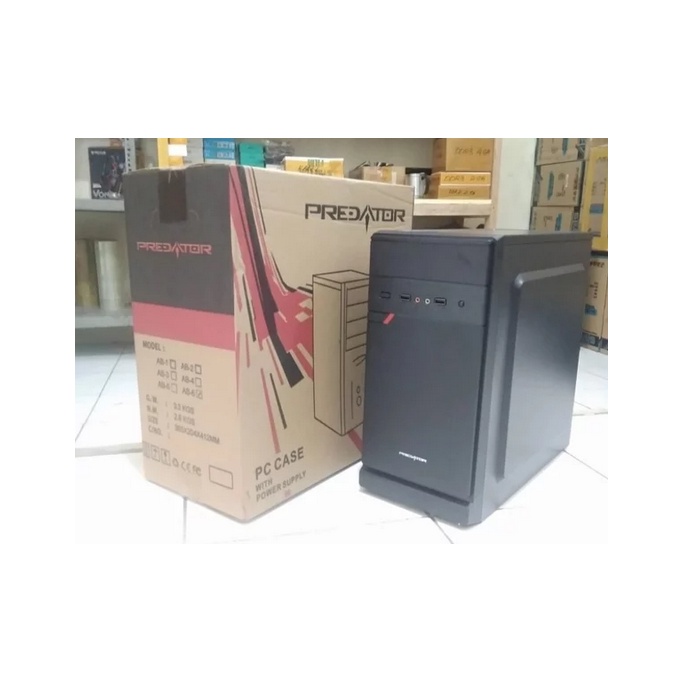 Jual Casing PC Avaris Predator m-ATX + PSU 450w | Shopee Indonesia
