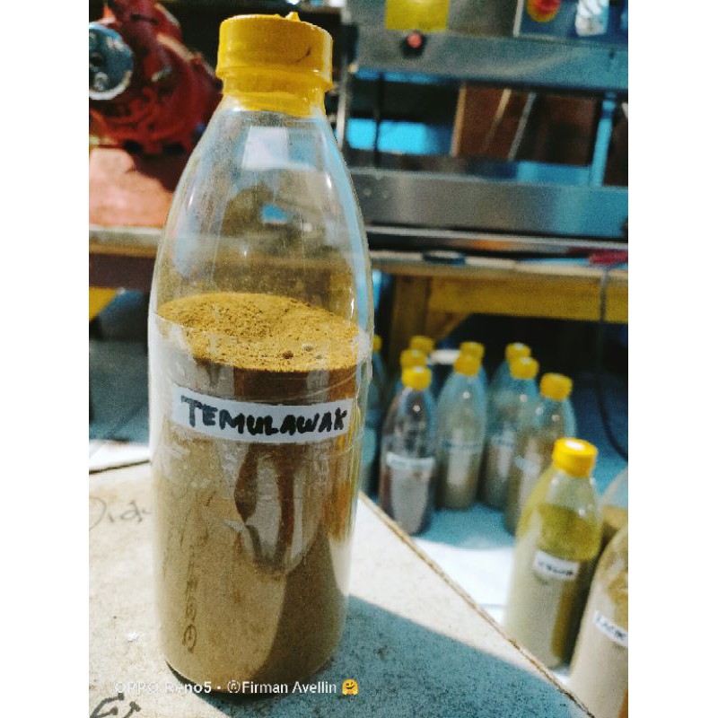 Jual Bubuk Temulawak Super 200Gram Kemasan Botol Cantik | Shopee Indonesia