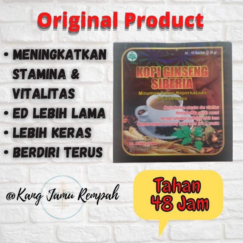 Jual KOPI SIBERIA obat kuat dan perkasa | Shopee Indonesia
