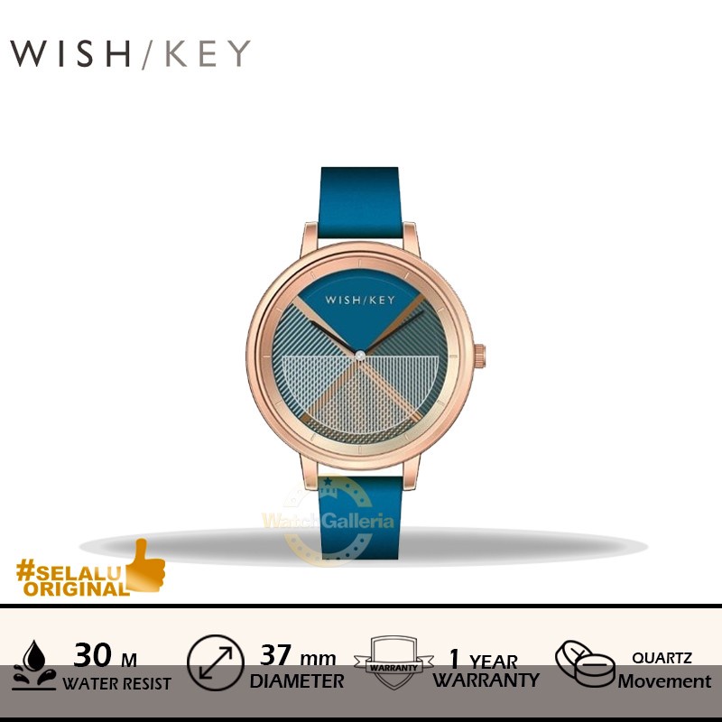 Jual Jam Tangan Analog Ladies WISH/KEY WK1006RG04 Original Murah ...