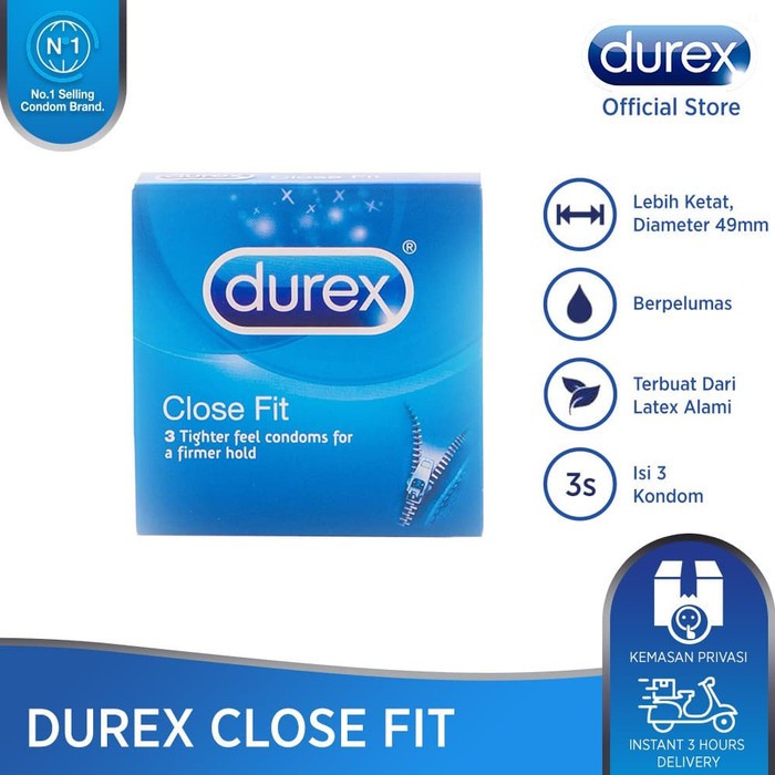 Jual Durex Close Fit 3s Shopee Indonesia