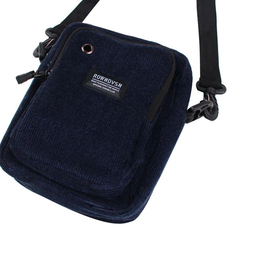 Jual Harga Grosir Rown Division Official Sling Bag Navy - Rowndvsn Tas ...