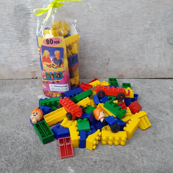 Jual Mainan Edukatif Anak Building Blocks - Bricks Lego Susun Edukasi ...