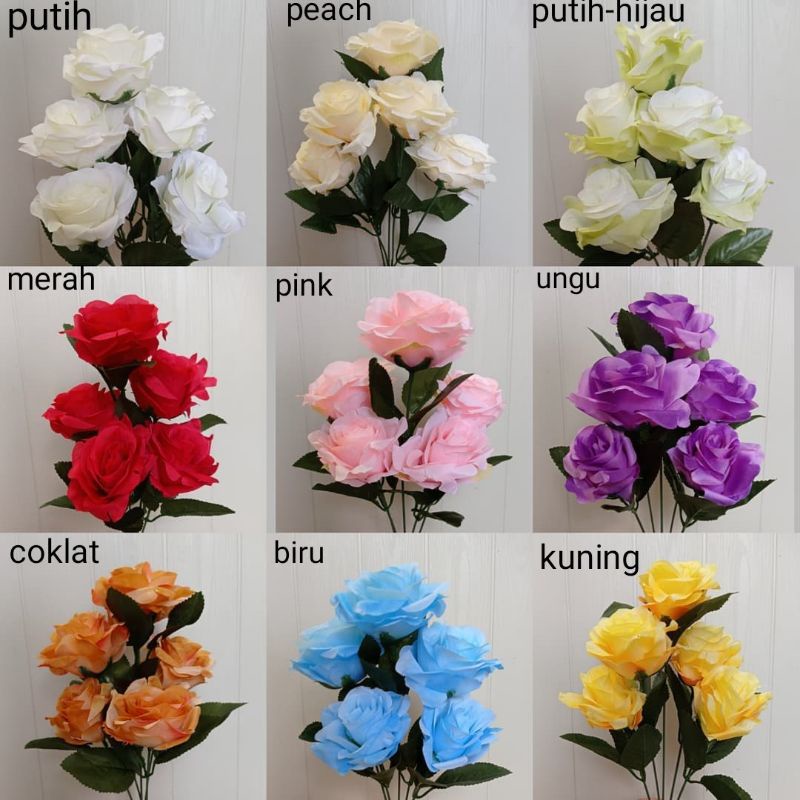 Jual Bunga mawar mw26 | Shopee Indonesia