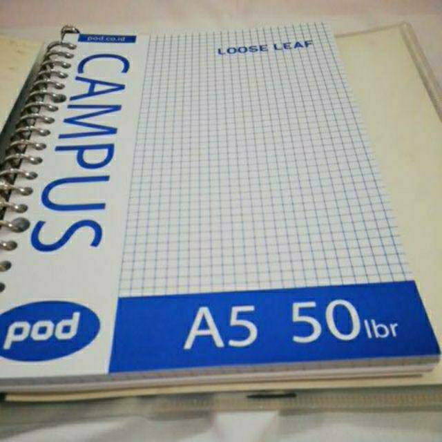 Jual Isi Binder Grid / Kotak-Kotak A5 (20ring) | Shopee Indonesia