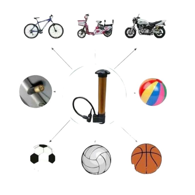 Jual POMPA SEPEDA/pompa portable/pompa mini/air pump | Shopee Indonesia