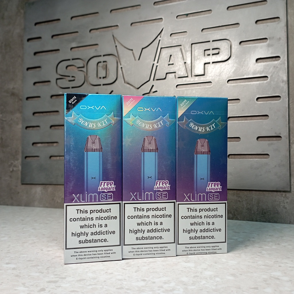 Jual Oxva Xlim SE POD Bonus KIT (Include Lanyard & 2 Catridge) | Shopee ...