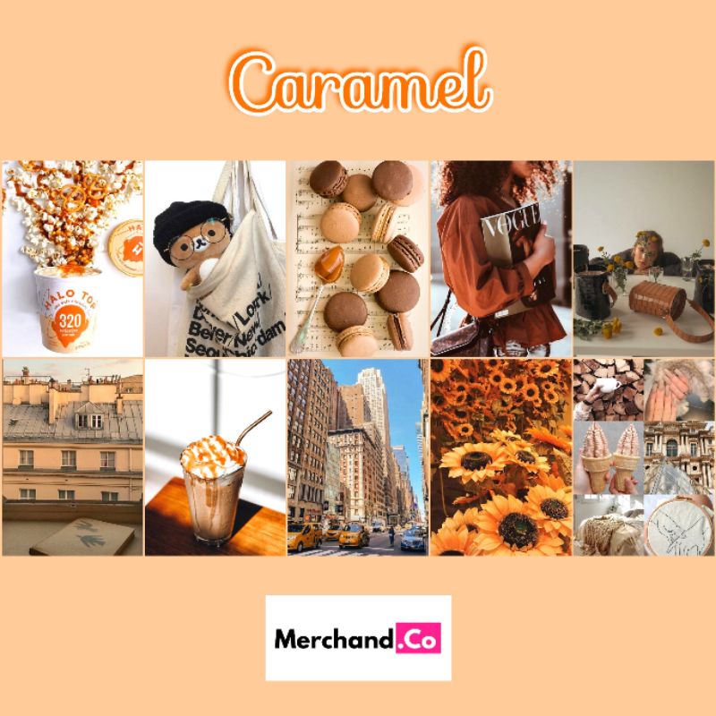Jual (12 pcs) A5 POSTER DINDING AESTHETIC / CARAMEL / POSTER MINI ...