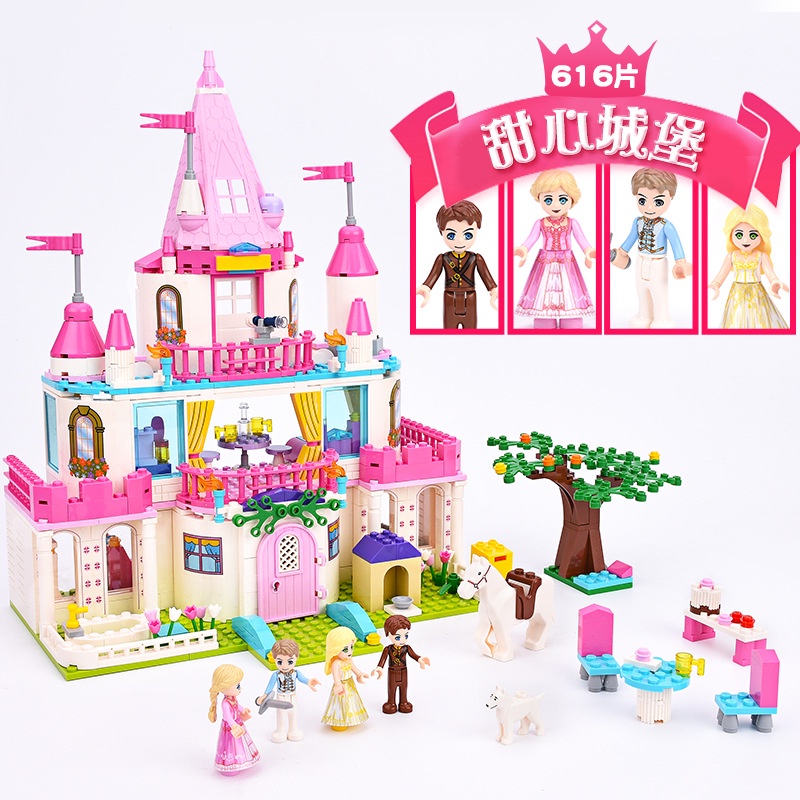 Jual MAINAN LEGO BRICK SUSUN RUMAH VILLA CASTLE PRINCESS MEWAH 3 ...