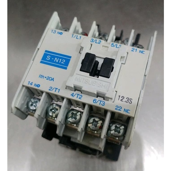 Jual Mitsubishi Contactor / Kontaktor SN12 sn-12 s-n12/220v,110v,380v | Shopee Indonesia