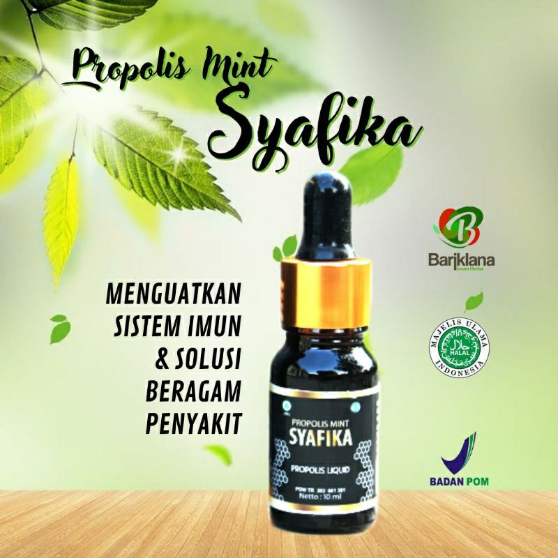 Jual PROPOLIS MINT SYAFIKA || PROPOLIS LIQUID || 100% ORI | Shopee ...