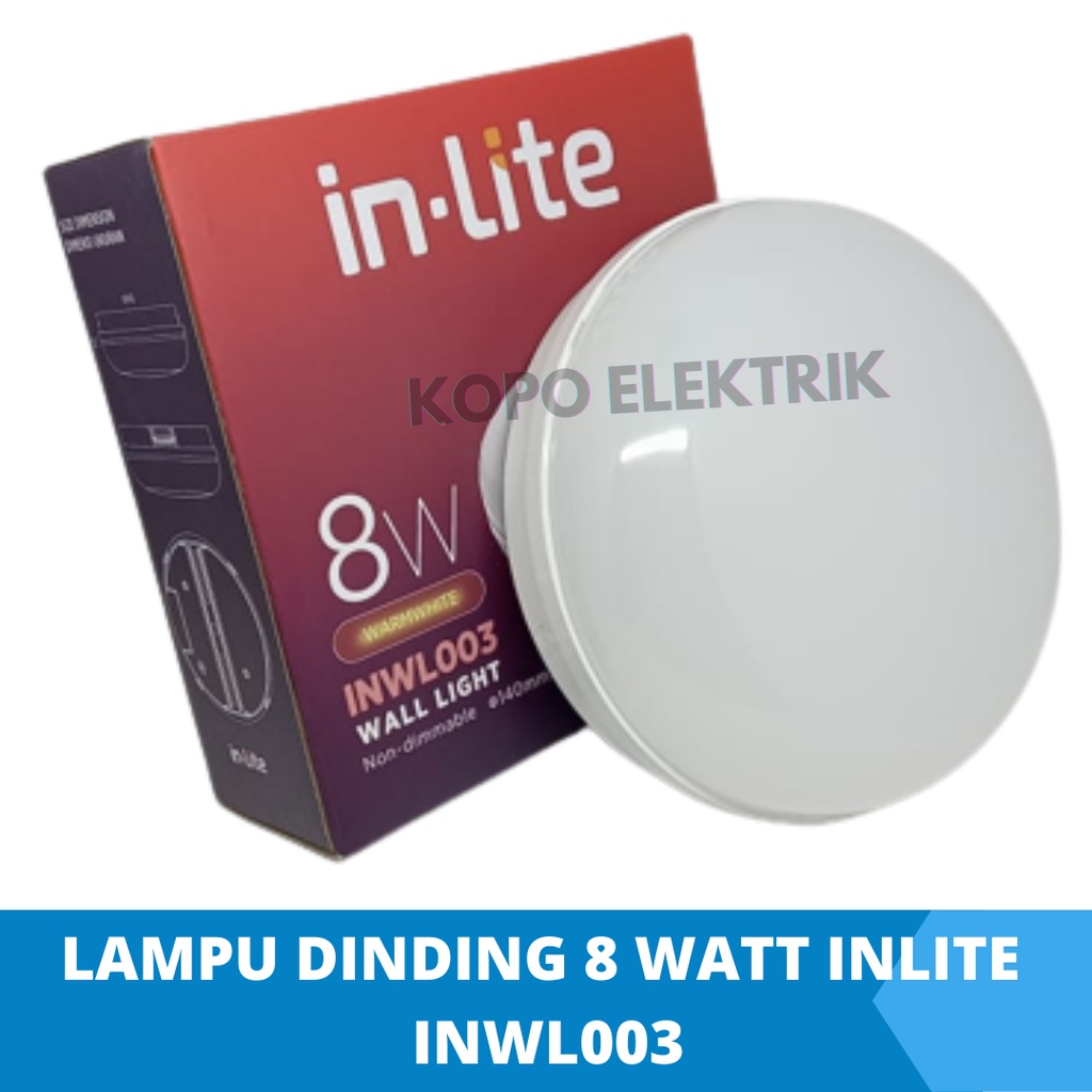 Jual Inlite Lampu Dinding / Wall Light INWL003 8 Watt | Shopee Indonesia