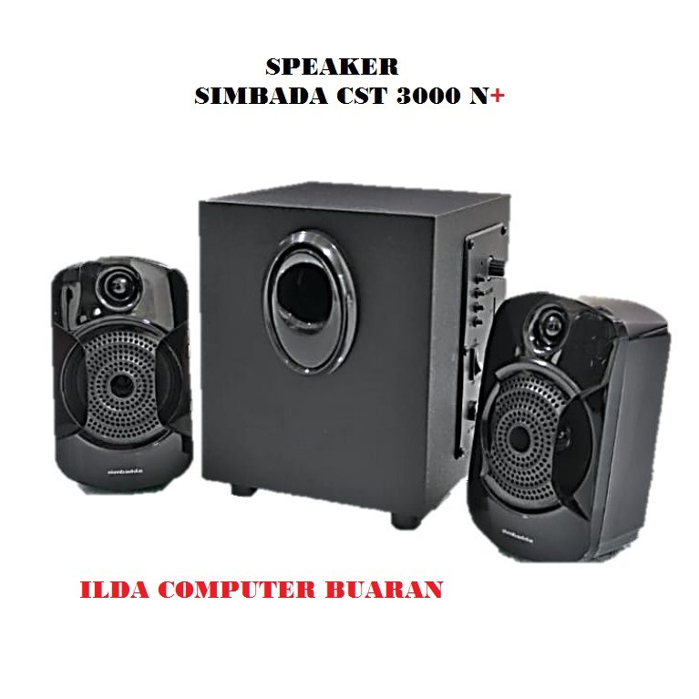 Jual Speaker Simbadda CST 3000 N+ RECEIVER BLOETOOTH (USB, SD CARD AUX ...