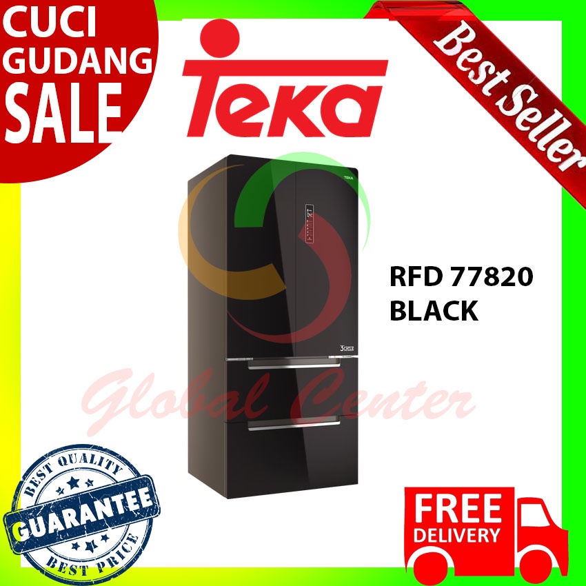 Jual Teka Refrigerator RFD 77820 Black | Shopee Indonesia
