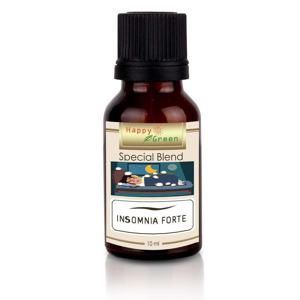 Jual Happy Green Custom Oil Insomnia Forte Pure Essential Oil Blend ...
