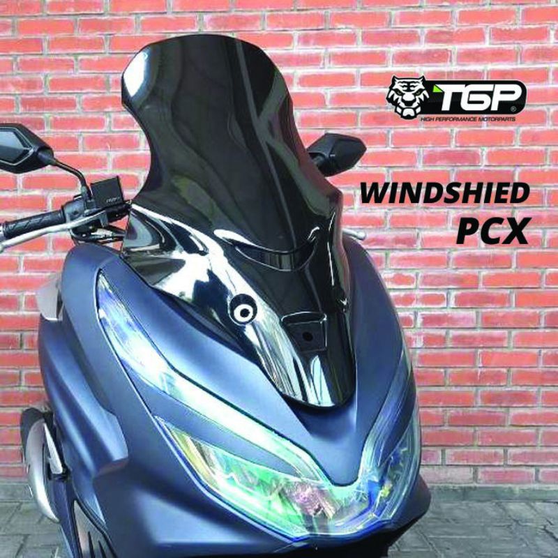 Jual Windshield PCX TGP Honda Aksesoris Variasi Windscreen Visor ...