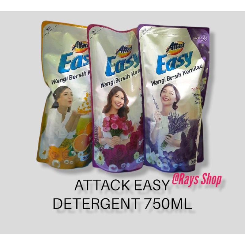 Jual ATTACK EASY DETERGENT 750ML | Shopee Indonesia