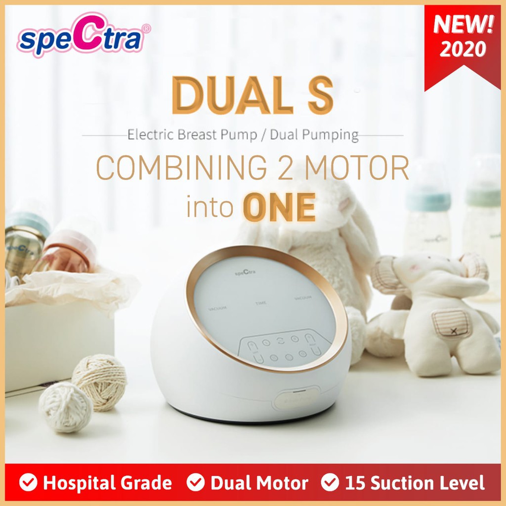 Jual Spectra dual S Breast pump elektrik double pump | Shopee Indonesia