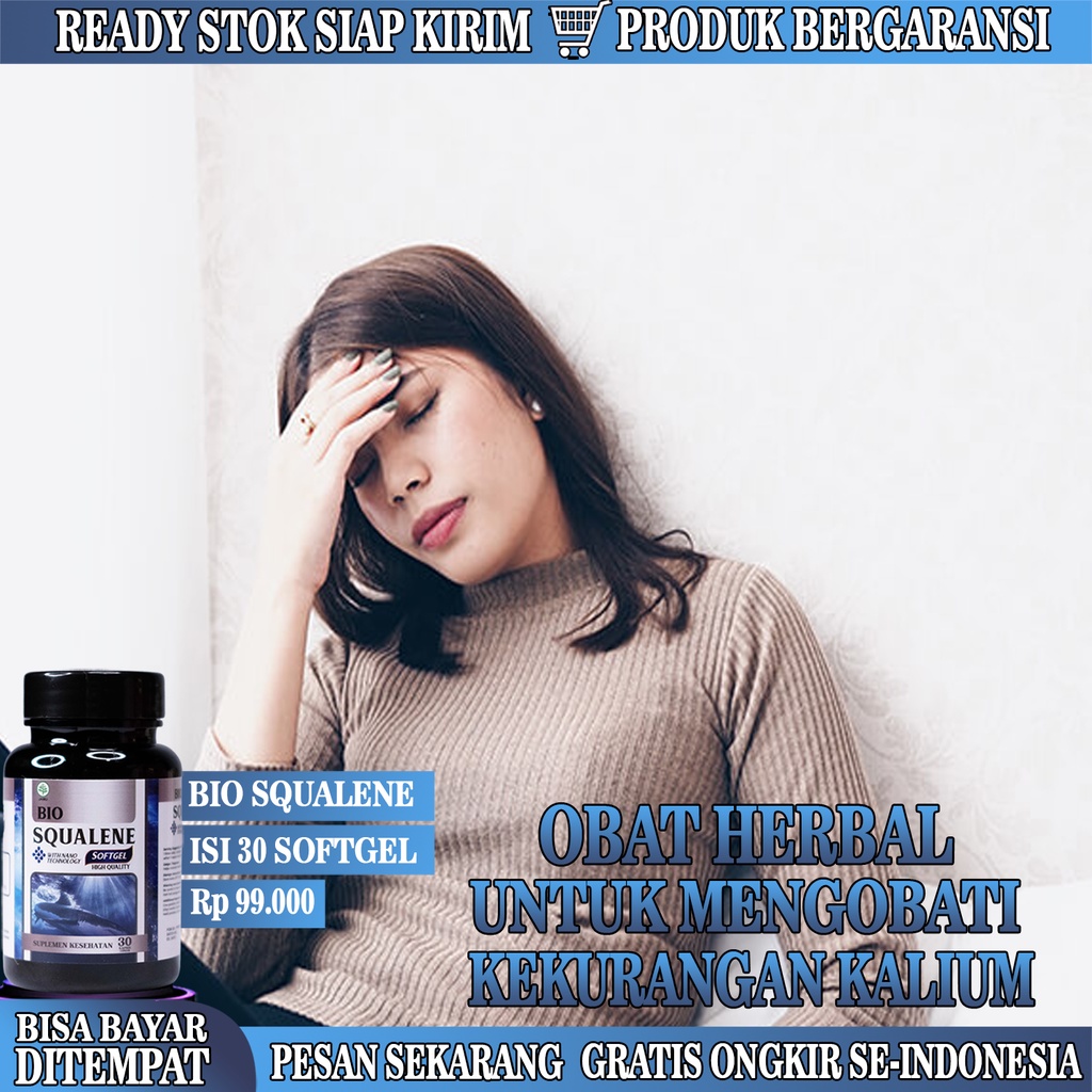 Jual Obat Kekurangan Kalium, Kalium Rendah Untuk Anak / Dewasa, Obat ...