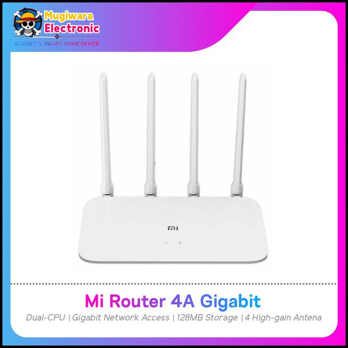 Jual Xiaomi Mi Wifi Router 4A Basic/Gigabit Version - Router Wifi ...