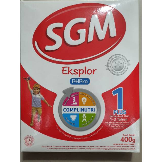 Jual SGM 1+ Phpro 400gram (1-3 Tahun) | Shopee Indonesia