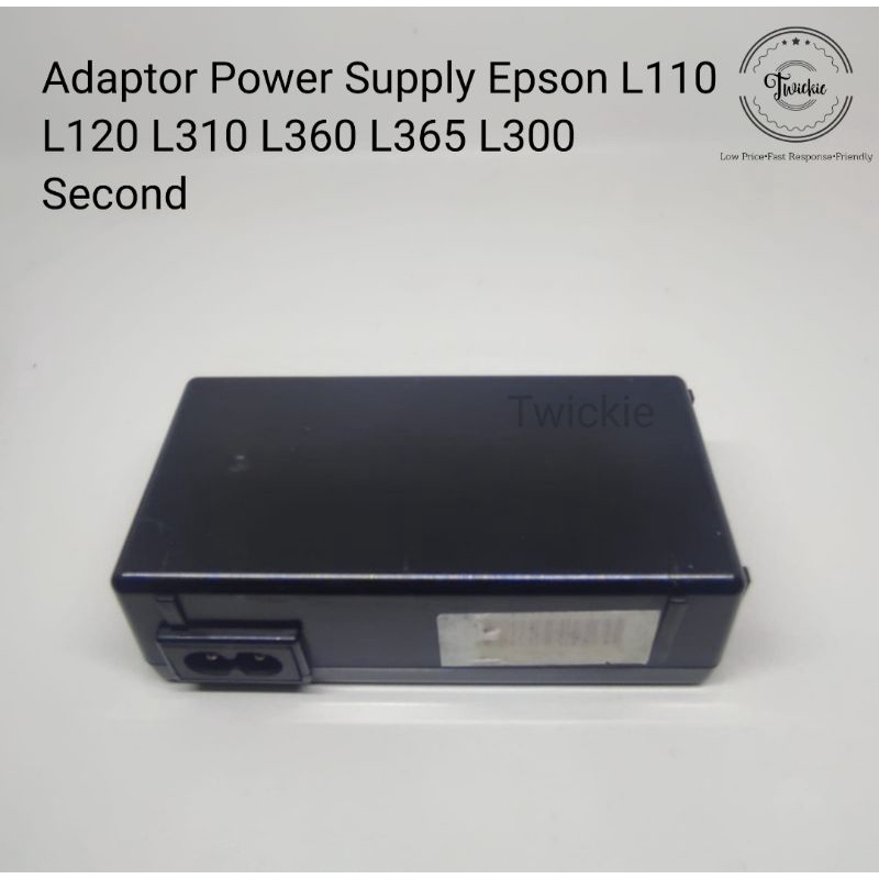 Jual Adaptor Power Supply Epson L110 L120 L310 L360 L365 L300 Second ...