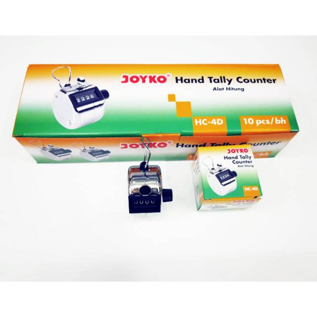 Jual Hand Tally Counter Alat Hitung Cepat Zikir Stainless Joyko ...