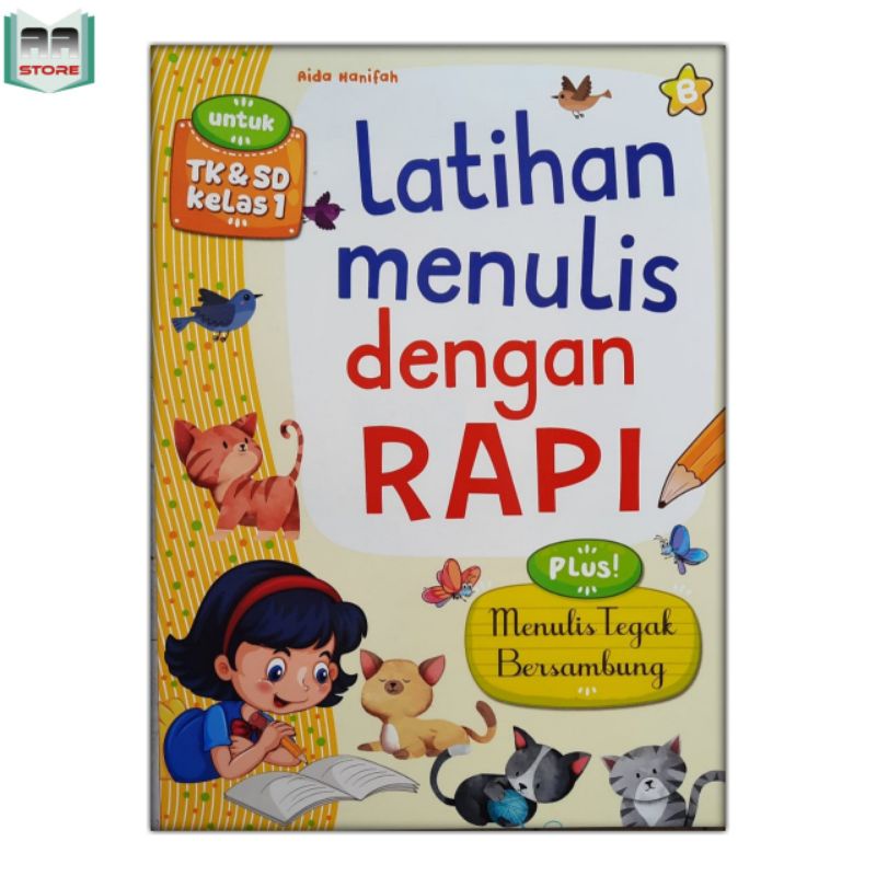 Jual BUKU ANAK TK/PAUD - LATIHAN MENULIS DENGAN RAPI | Shopee Indonesia