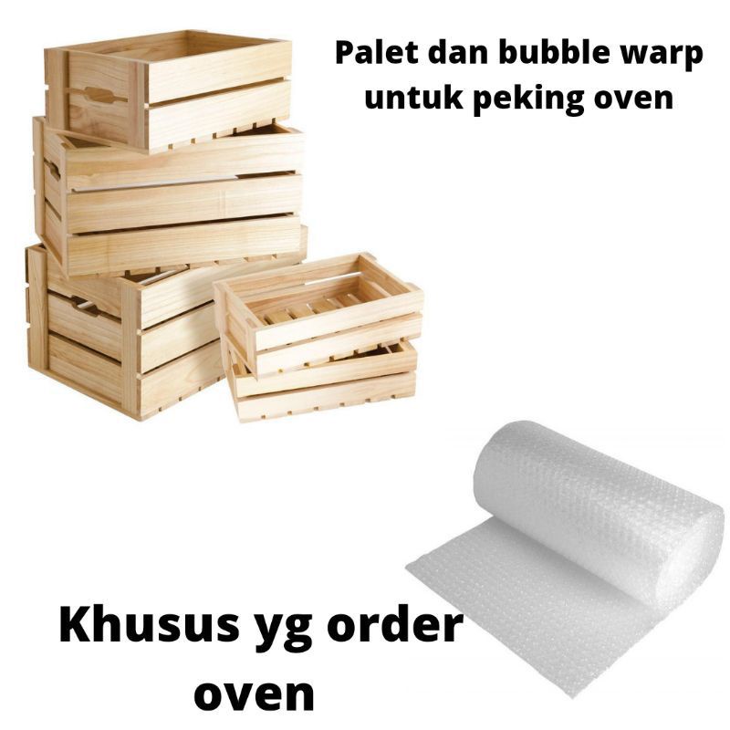 Jual PEKING KAYU OVEN PENGAMAN TAMBAHAN PALET KAYU | Shopee Indonesia
