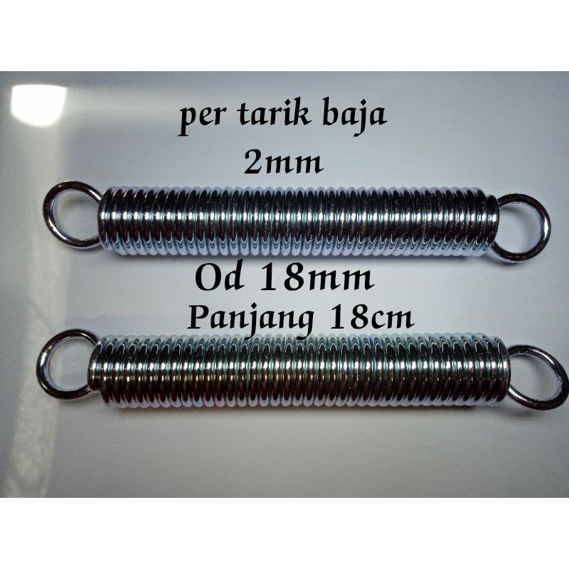 Jual per tarik baja 2mm od 18mm panjang 18cm | Shopee Indonesia