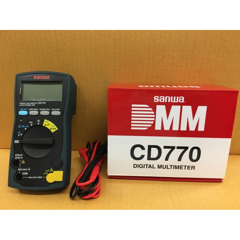 Jual Sanwa CD770 Digital Multimeter | Shopee Indonesia
