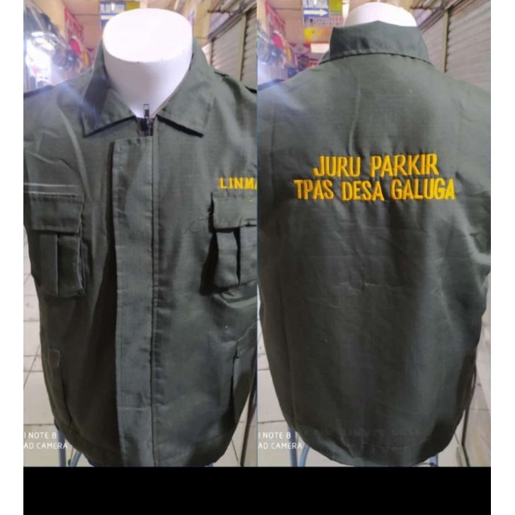 Jual rompi parkir#ijo army | Shopee Indonesia