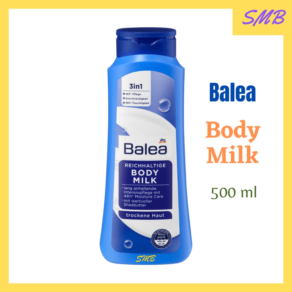 Jual Balea Body Milk - Lotion Cream Badan - Body Butter 500 ml | Shopee Indonesia