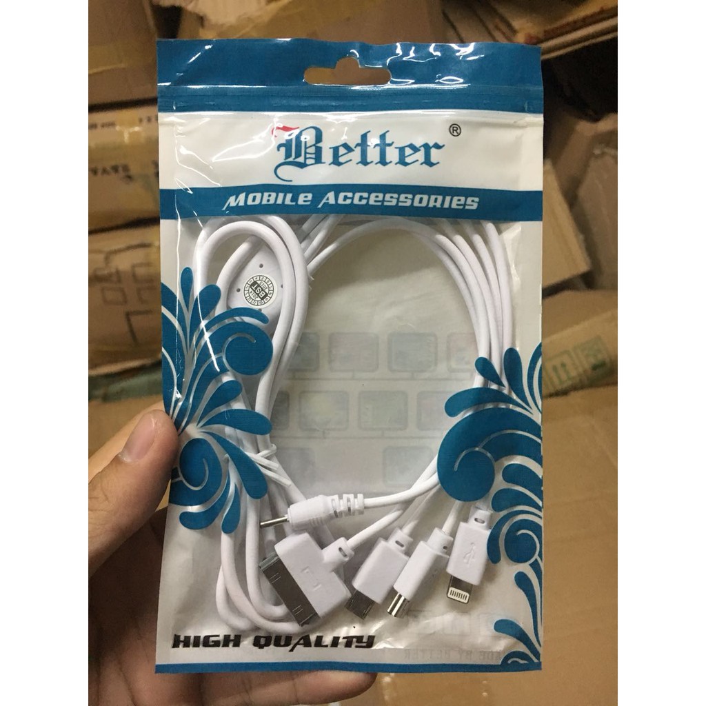 Jual KABEL USB CUMI BETTER 5 in 1 ( 009678 ) | Shopee Indonesia
