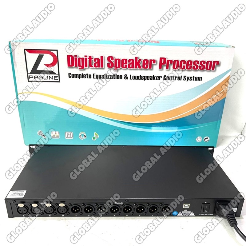 Jual Digital Speaker Processor Pasline PL 4.8 4in 8Out Original pasline ...