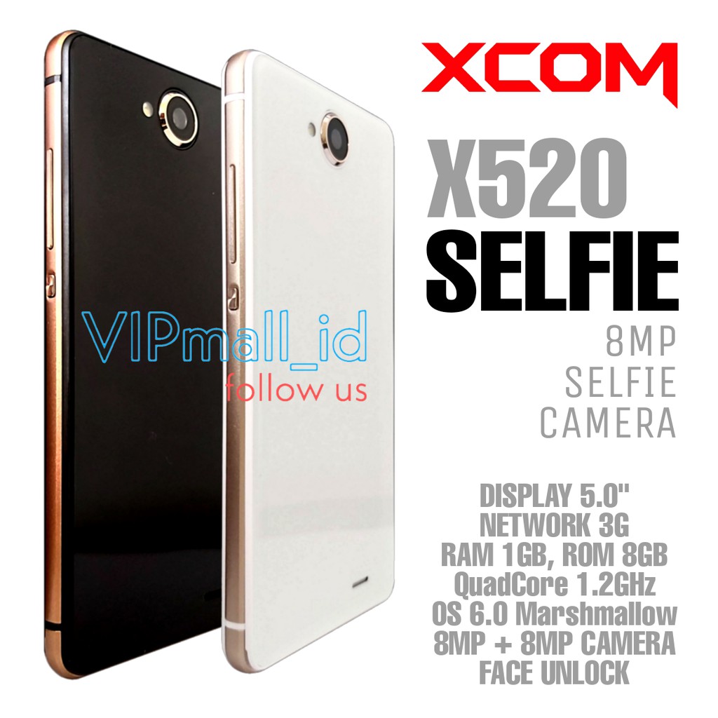 Jual XCOM X520 Selfie - HP ANDROID RAM 1GB/8GB - HP ANDROID MURAH ...