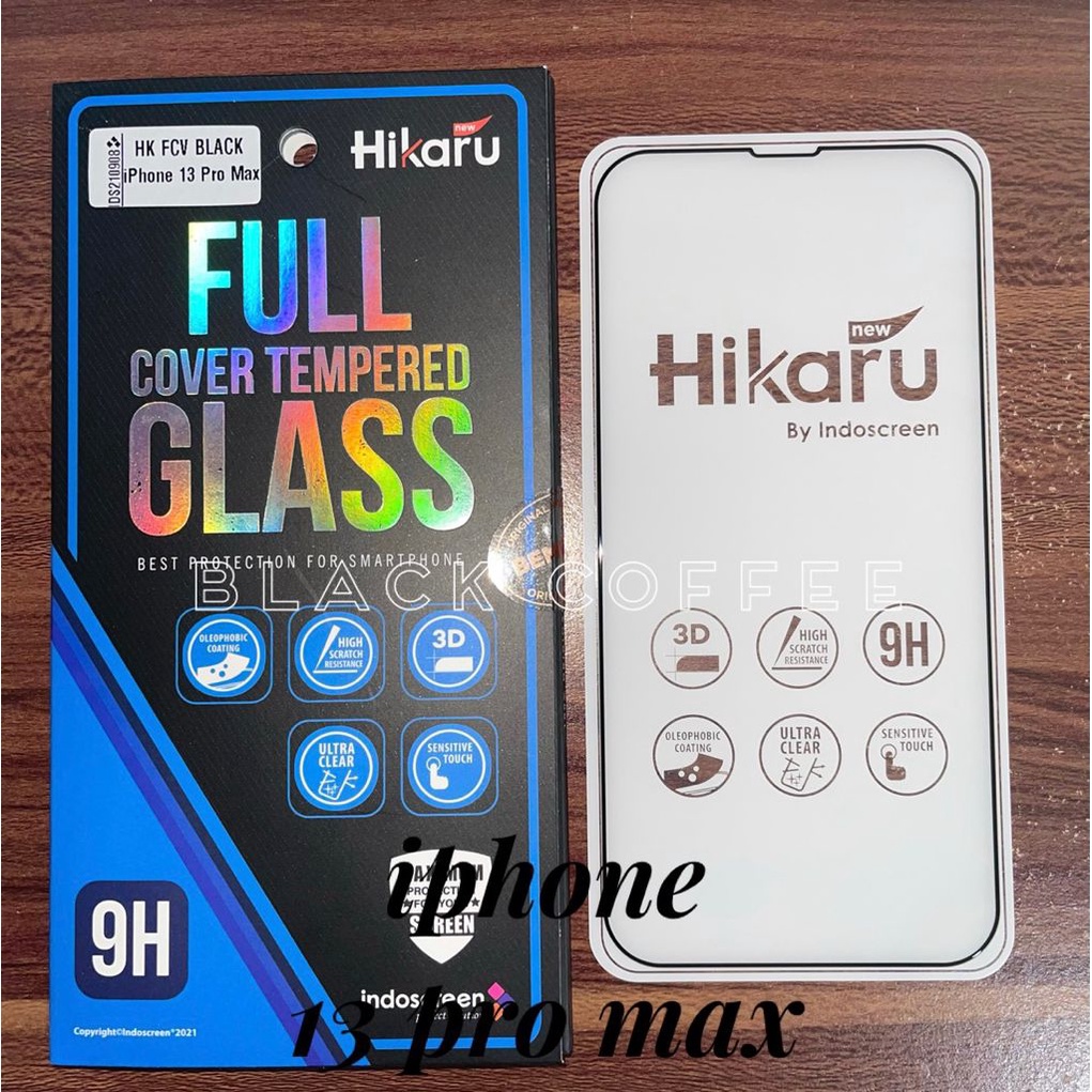Jual FULL HIKARU Tempered glass IPHONE 13 PRO MAX 6.7 inch | Shopee Indonesia