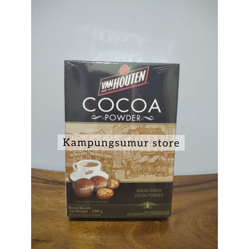 Jual Coklat Bubuk / Cocoa Powder Van Houten 165 gram | Shopee Indonesia