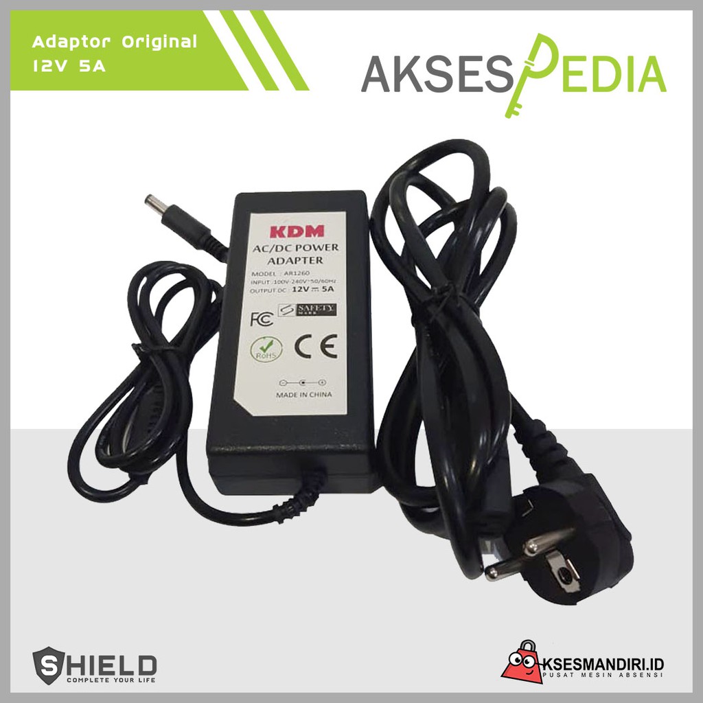 Jual Adaptor Mesin Absensi 12V 5A | Shopee Indonesia