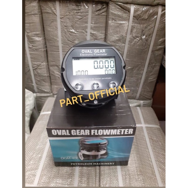 Jual FLOW METER BBM SOLAR OGM DIGITAL UKURAN- IN OUT 1,5" INCHI ...