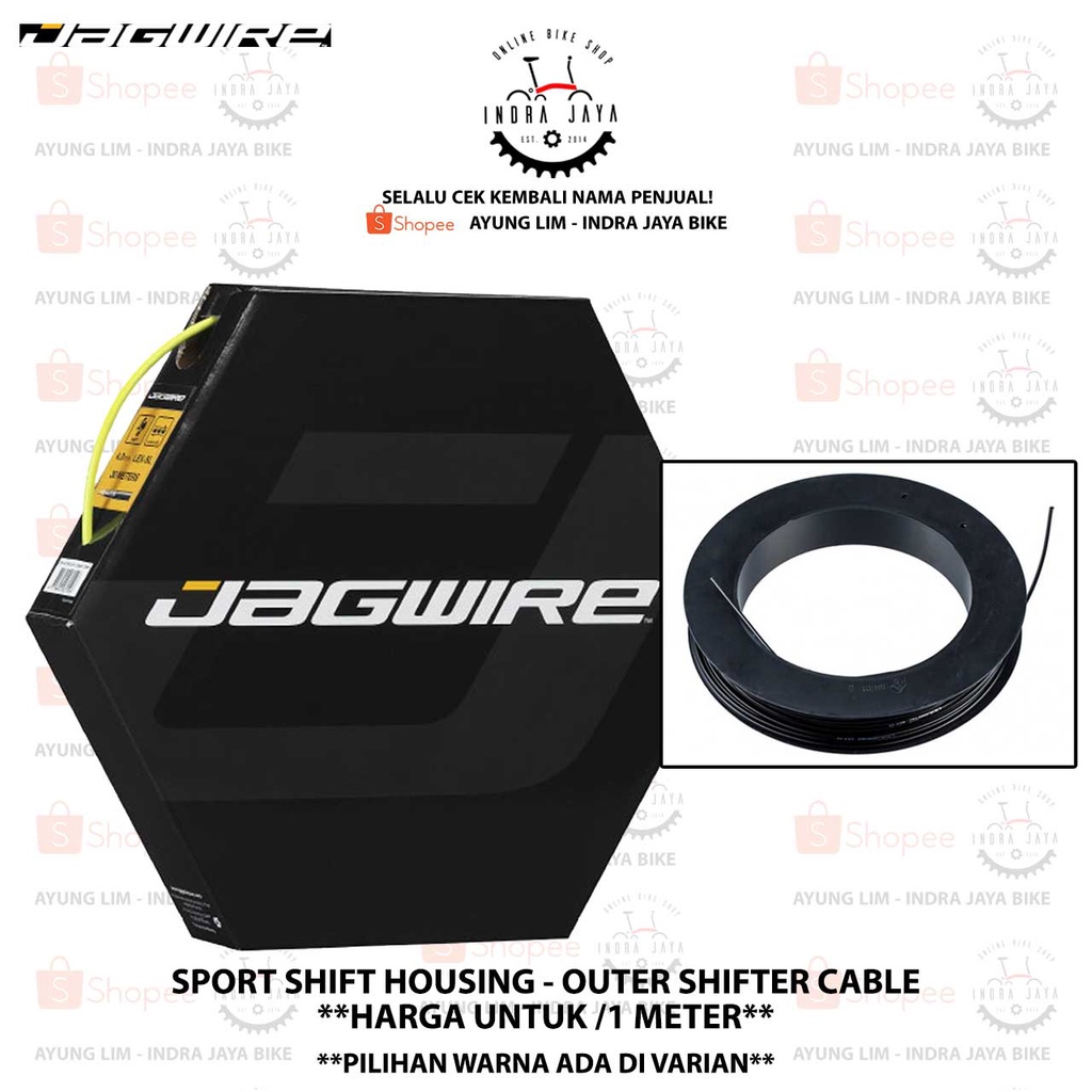 Jual JAGWIRE - OUTER CABLE SHIFTER - LEX-SL - SPORT SHIFT HOUSING / HARGA PER METER | Shopee ...