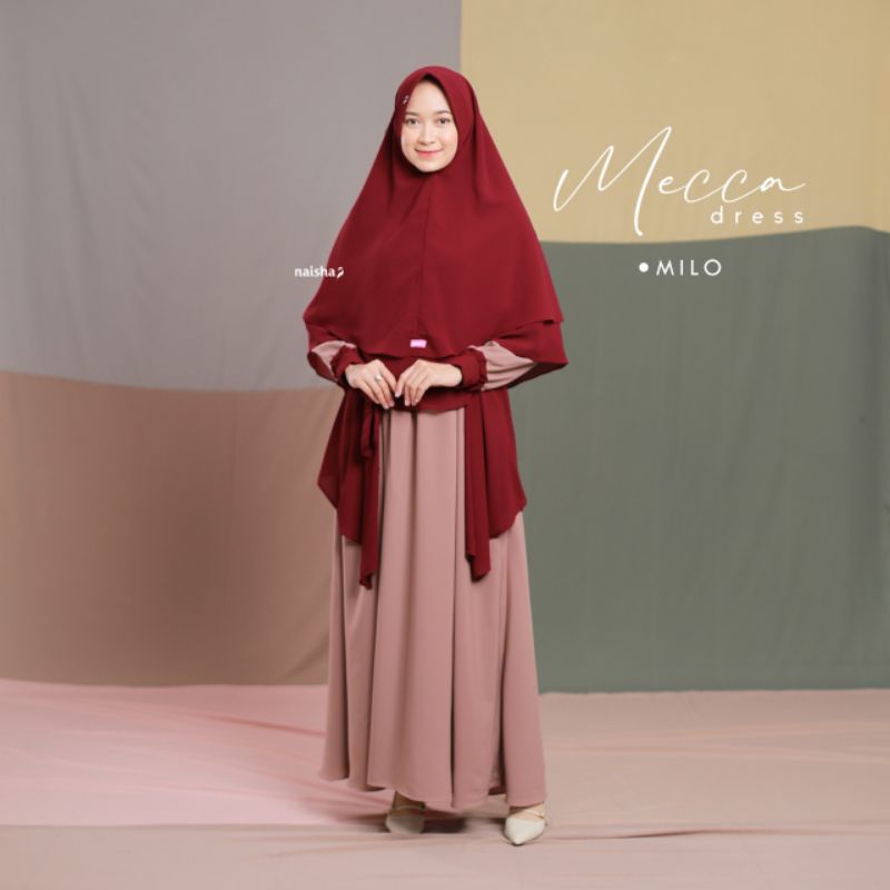 Jual naisha Mecca dress only | Shopee Indonesia