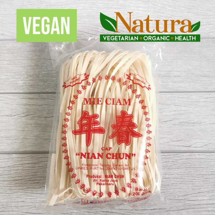 Jual Nian Chun Mie Chiam Kwetiau Kering 200gr Vegetarian Vegan | Shopee ...