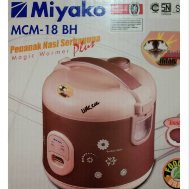 Jual Rice cooker miyako mcm-18bh | Shopee Indonesia