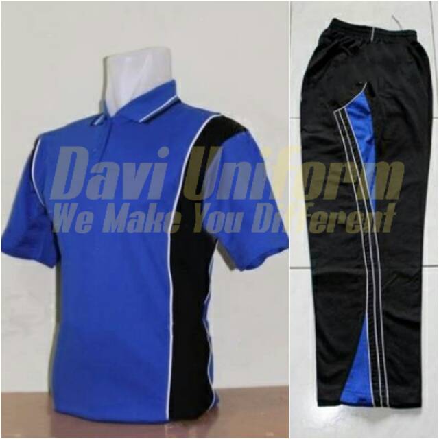 Jual Baju Senam / Training Set / Stelan Trening Lengan Pendek / Setelan ...