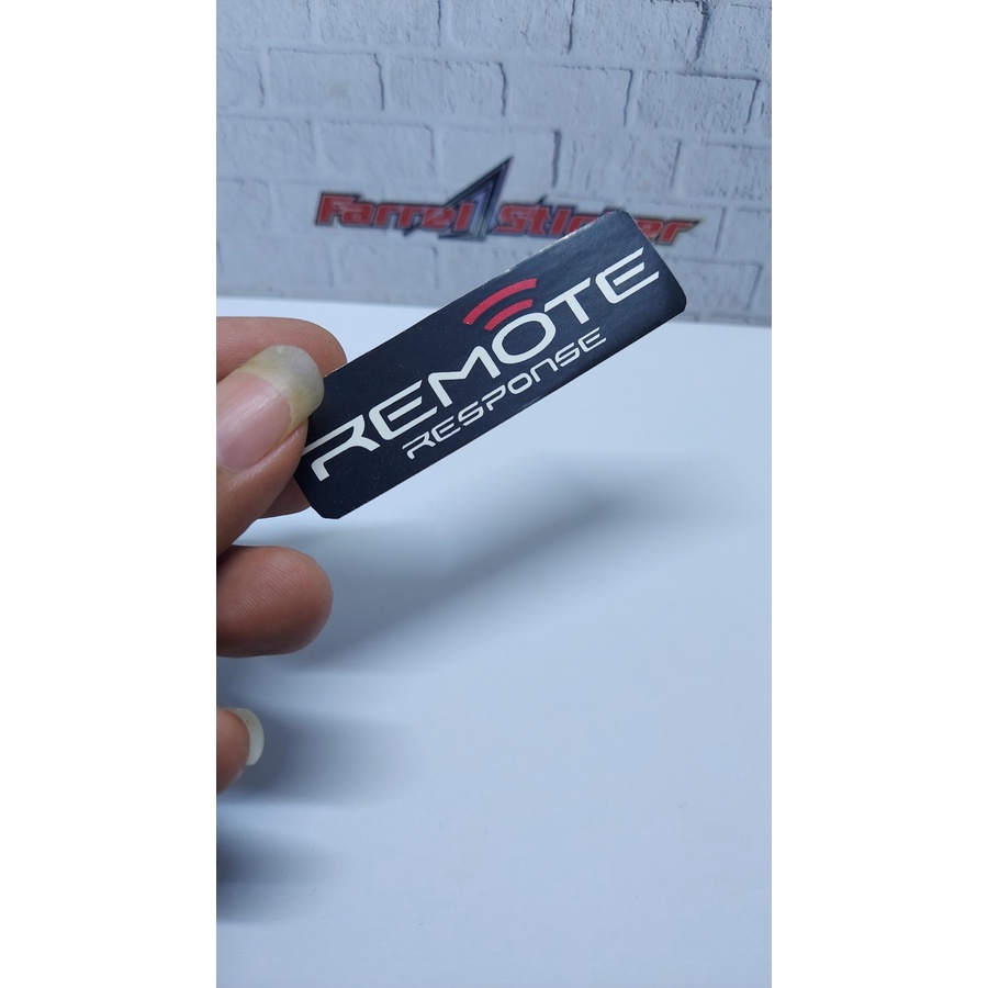 Jual stiker sticker REMOTE REPONSE PRINCUT | Shopee Indonesia