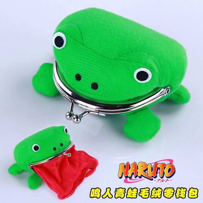 Jual DOKO dompet kodok naruto katak frog dompet koin wallet purse coin ...