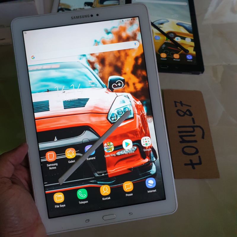 Jual Samsung Galaxy Tab A6 3/16gb 10" SM-P585Y second berkualitas ...